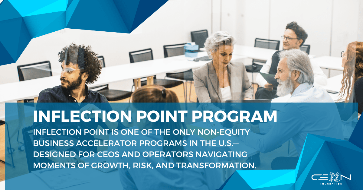 Inflection Point - CEON Foundation Inflection Point - CEON Foundation